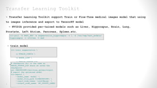 NVIDIA Clara SDK study | PPT