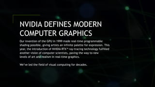 NVIDIA Corporation Brochure: Who We Are | PDF