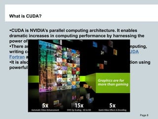 NVIDIA CUDA | PPT