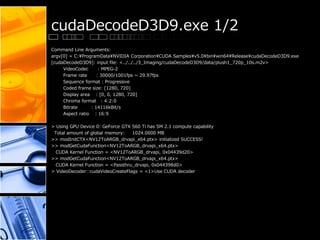 Nvidia® cuda™ 5 sample evaluationresult_2 | PPT