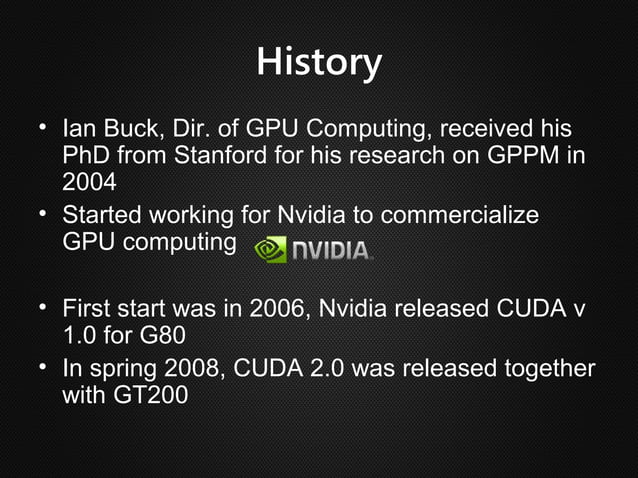 NVidia CUDA for Bruteforce Attacks - DefCamp 2012 | PPT