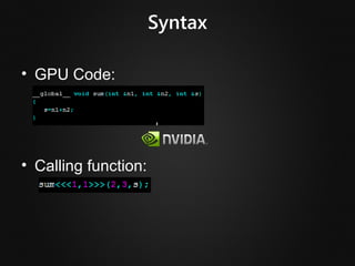 NVidia CUDA for Bruteforce Attacks - DefCamp 2012 | PPT