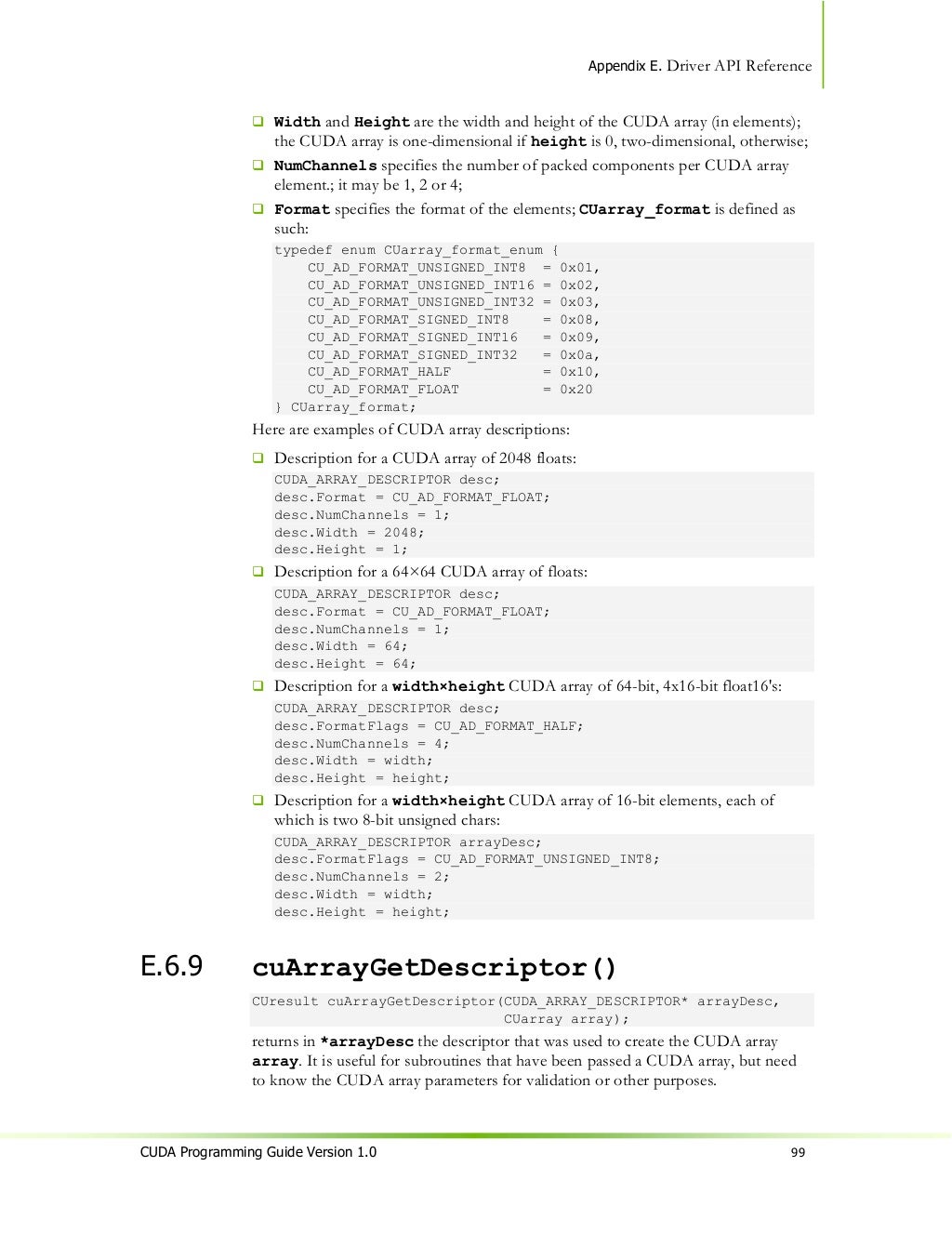 Nvidia cuda programming_guide_1.0 Nvidia cuda programming_guide_1.0