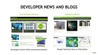 NVIDIA Developer Program Overview | PPTX