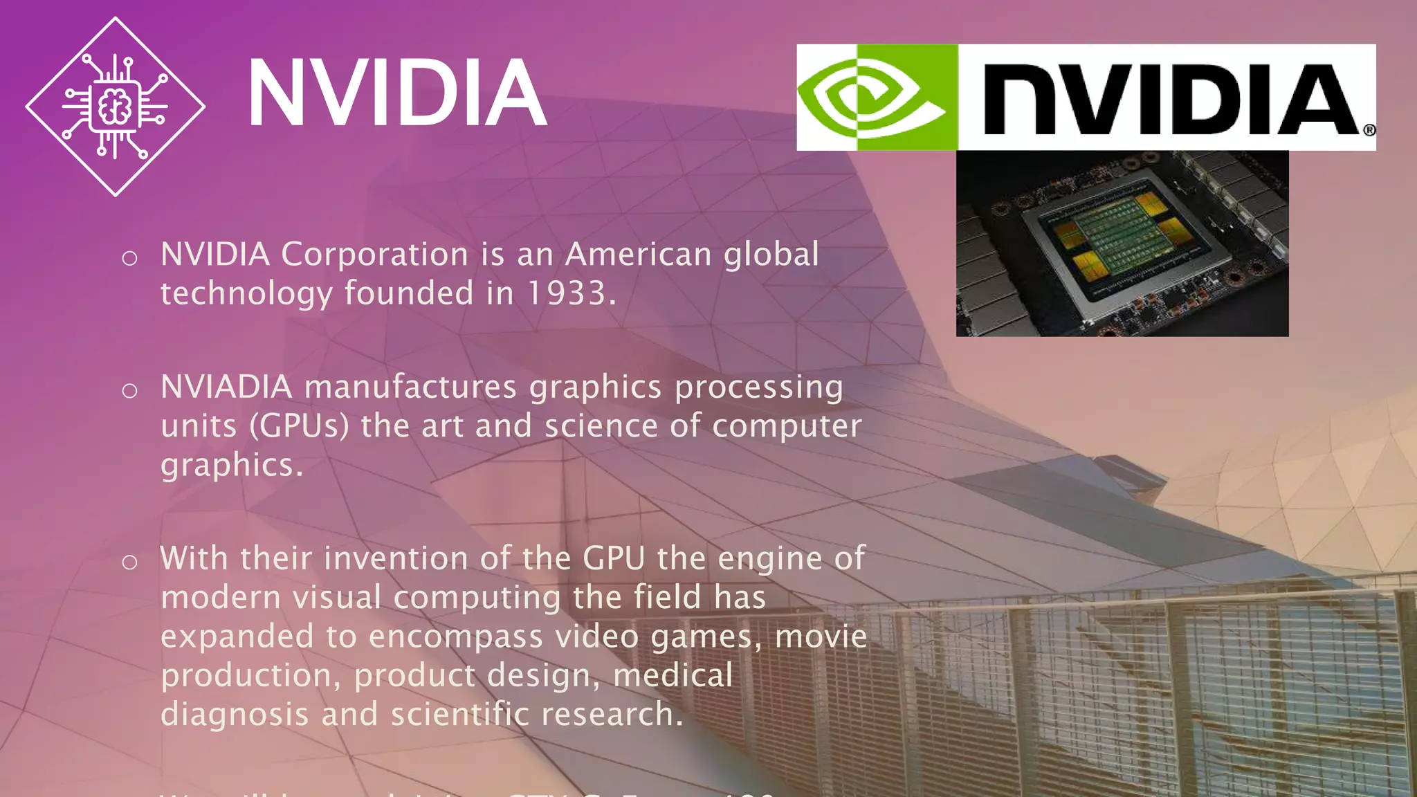 GPU Architecture NVIDIA (GTX GeForce 480) | PPTX