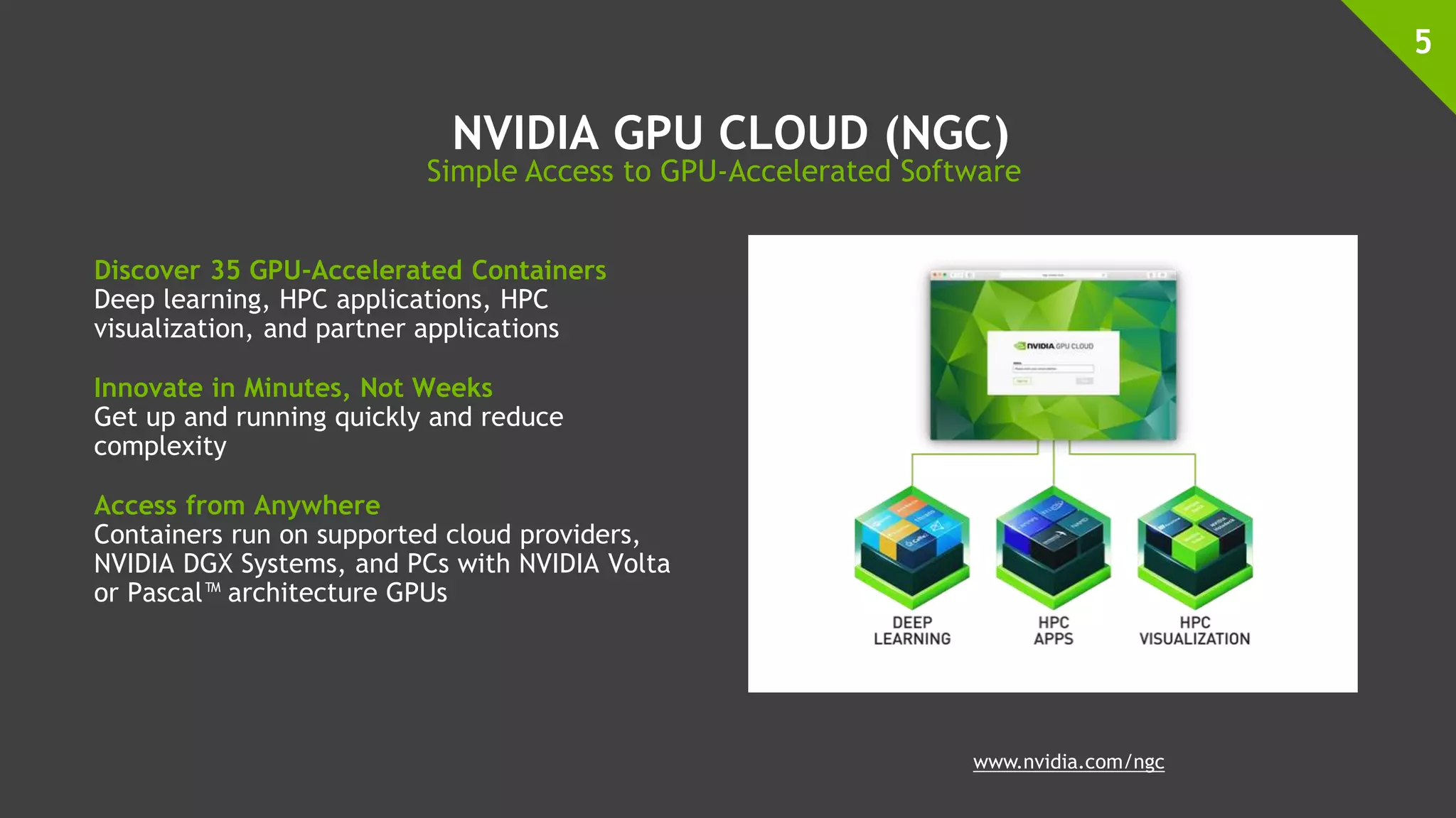 Accelerated Analytics with Kinetica and NVIDIA GPU Cloud | PPTX | Cloud Computing | Internet