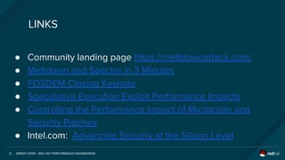 NVIDIA GTC 2018: Spectre/Meltdown Impact on High Performance Workloads | PDF