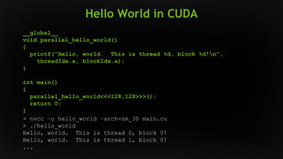 Nvidia in bioinformatics | PDF