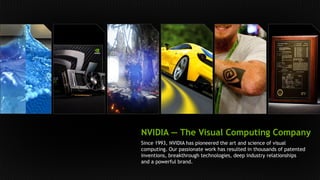 Nvidia Corporate Presentation | PDF