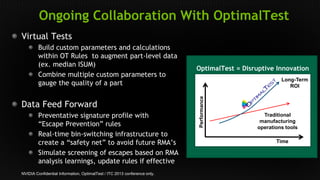 Leveraging Cross-Operational Test Data for Manufacturing Yield and DPPM ...
