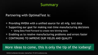 Leveraging Cross-Operational Test Data for Manufacturing Yield and DPPM ...