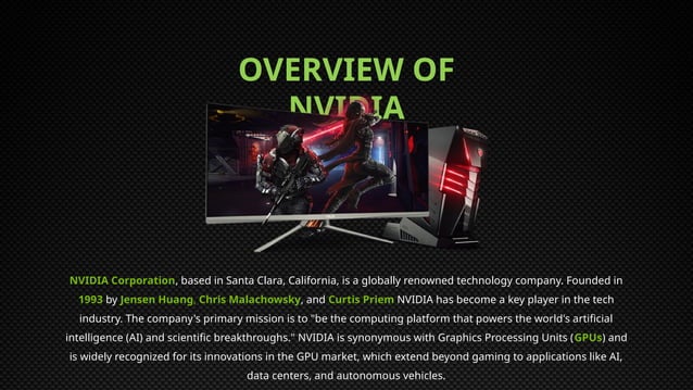 NVIDIA Presentation business Template.pptx | Technology Industry ...