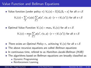 A.I. for Dynamic Decisioning under Uncertainty (for real-world problems ...