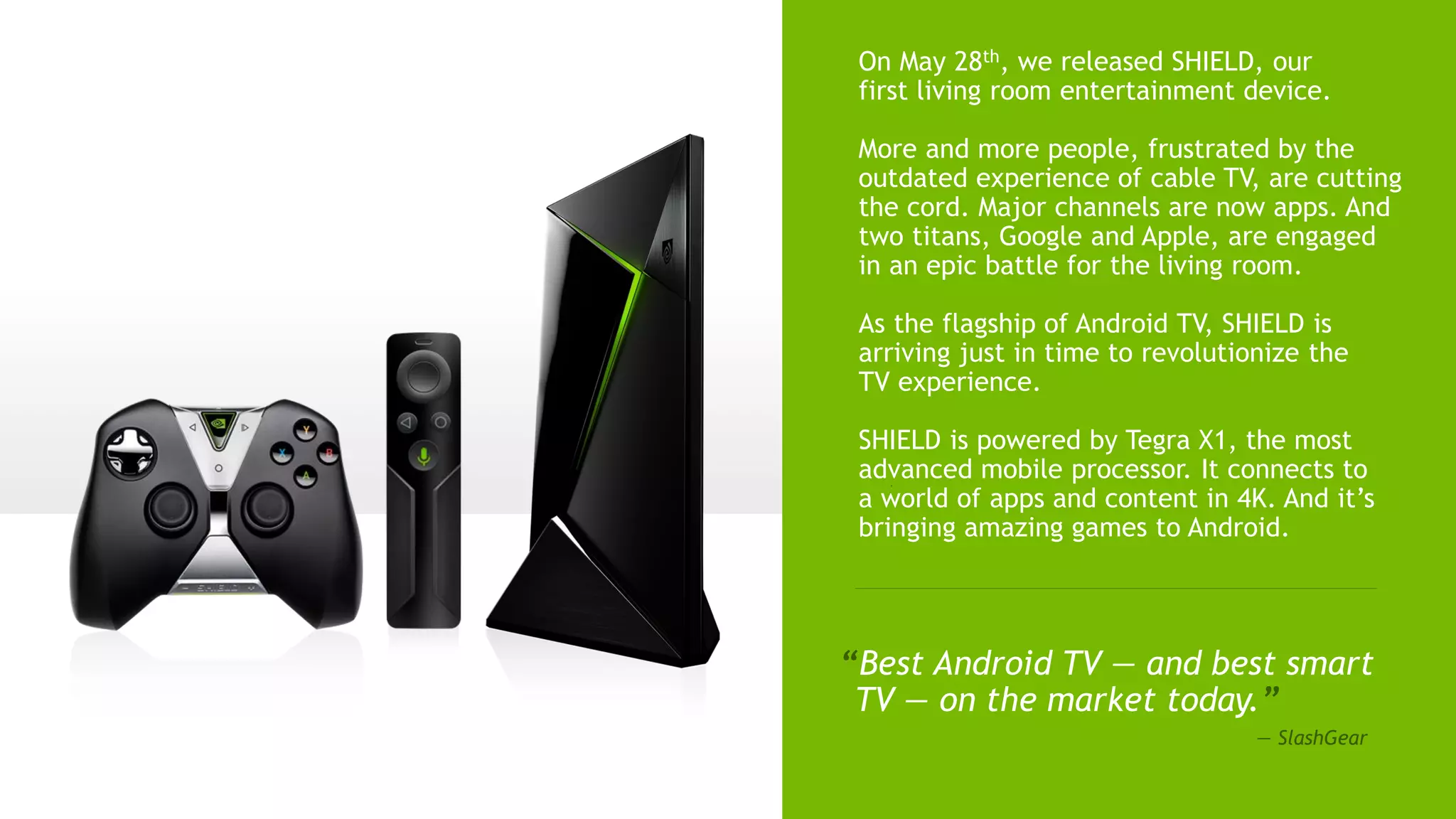 NVIDIA SHIELD Launch | PPT