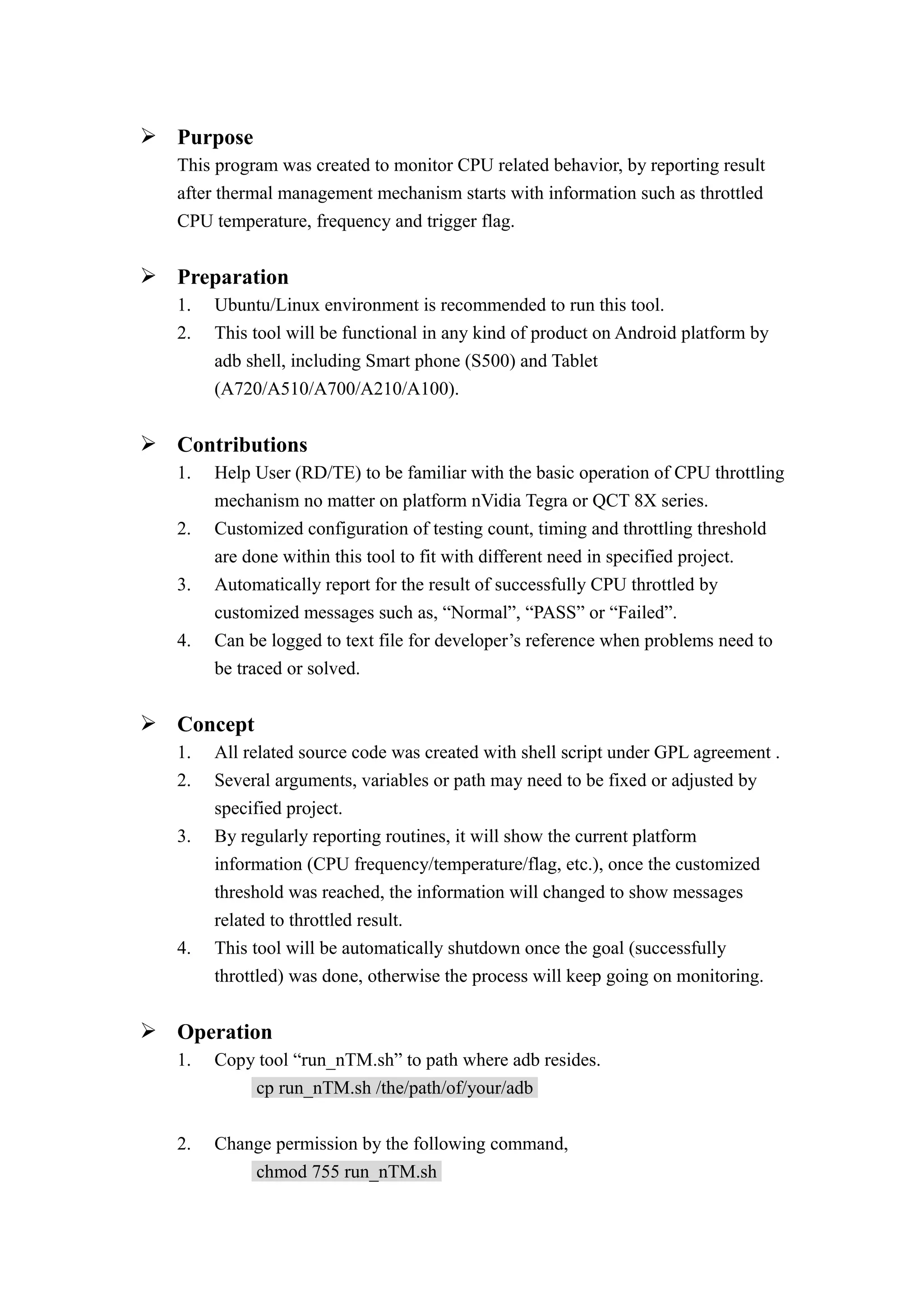 Tegra Throttling Monitor | DOC