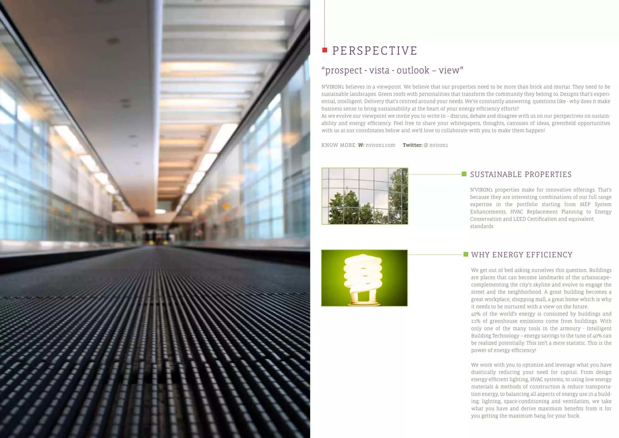 N'VIRON1 Services - Company Brochure | PPT