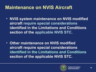 Night Vision Imaging Systems - Maintenance | PPT | Air Travel | Travel Type