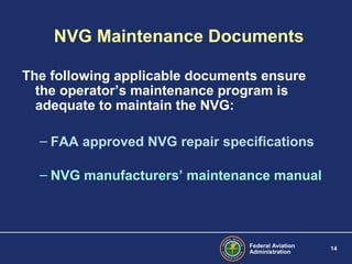 Night Vision Imaging Systems - Maintenance | PPT | Air Travel | Travel Type