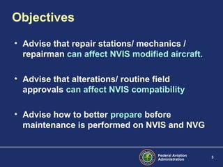 Night Vision Imaging Systems - Maintenance | PPT