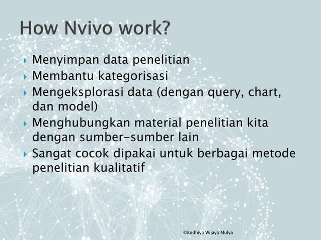 Nvivo training | PPTX