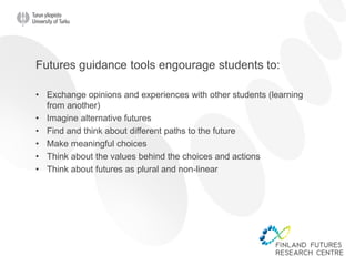 Future guidance and tools to promote future orientation | PDF