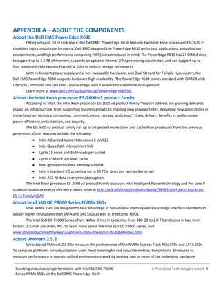 Boosting virtualization performance with Intel SSD DC Series P3600 NVMe SSDs on the Dell ...
