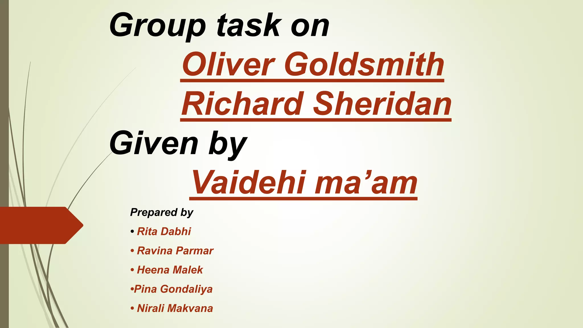 Group task | PPT