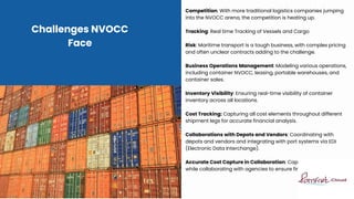 NVOCC Challenges and How Pomfret Cloud Automation overcome them and ...