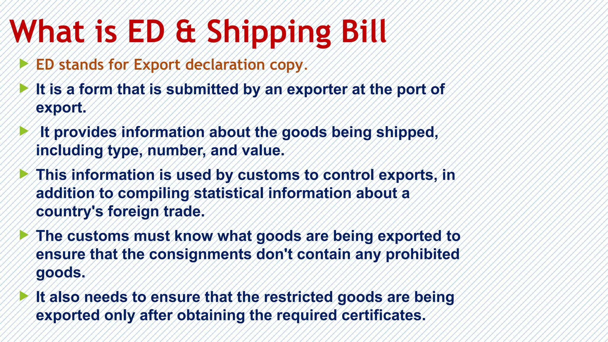 NVOCC presentation detail for shipping & logistcs | PPSX