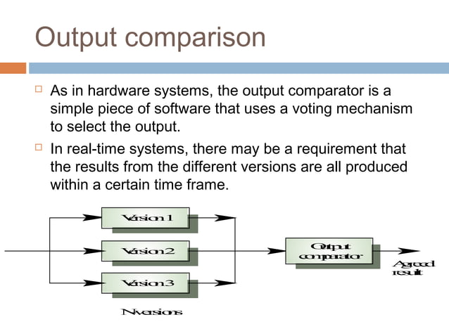 N-version programming | PPT | Computer Software and Applications | Computing