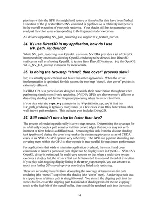 NV_path_rendering Frequently Asked Questions | PDF