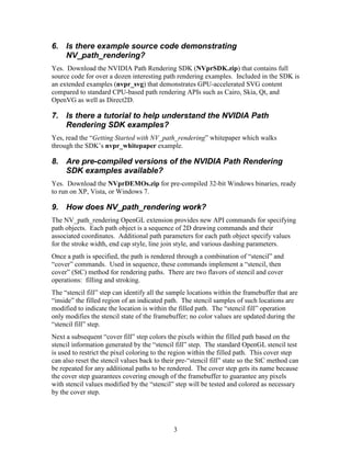 NV_path_rendering Frequently Asked Questions | PDF
