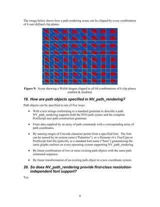 NV_path_rendering Frequently Asked Questions | PDF