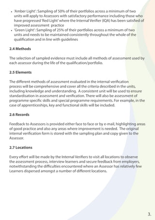 NVQ Quality Assurance and Internal Verification Strategy | PDF | Education