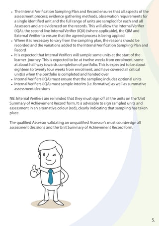 NVQ Quality Assurance and Internal Verification Strategy | PDF | Education