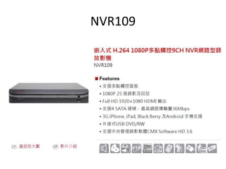Nvr&ipcam | PPTX | Computer Peripherals | Computing