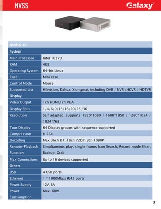 NVSS Video management Server. | PDF