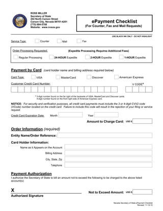 Nv state business license certificate | PDF