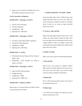 Night Vision Technology | DOC