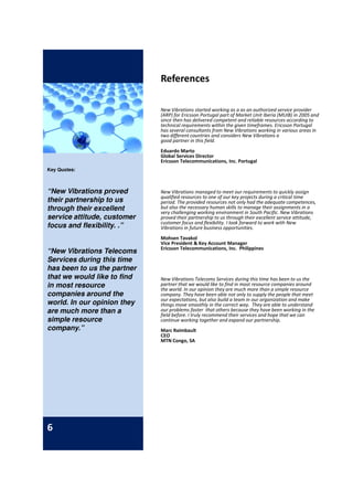 Nv Telecoms & It Services | PDF