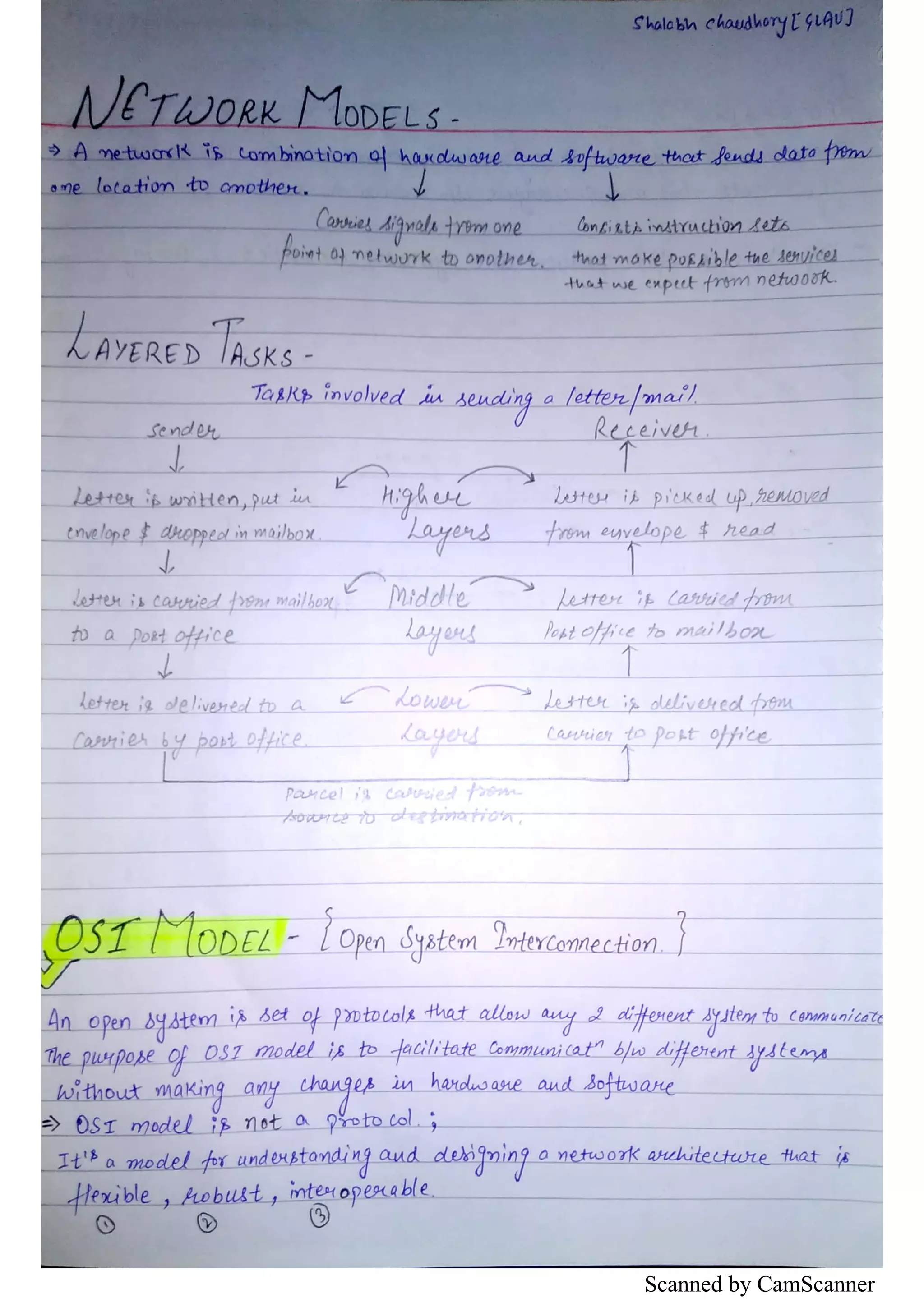 Data Communication And Networking Notes Pdf Computer Networking