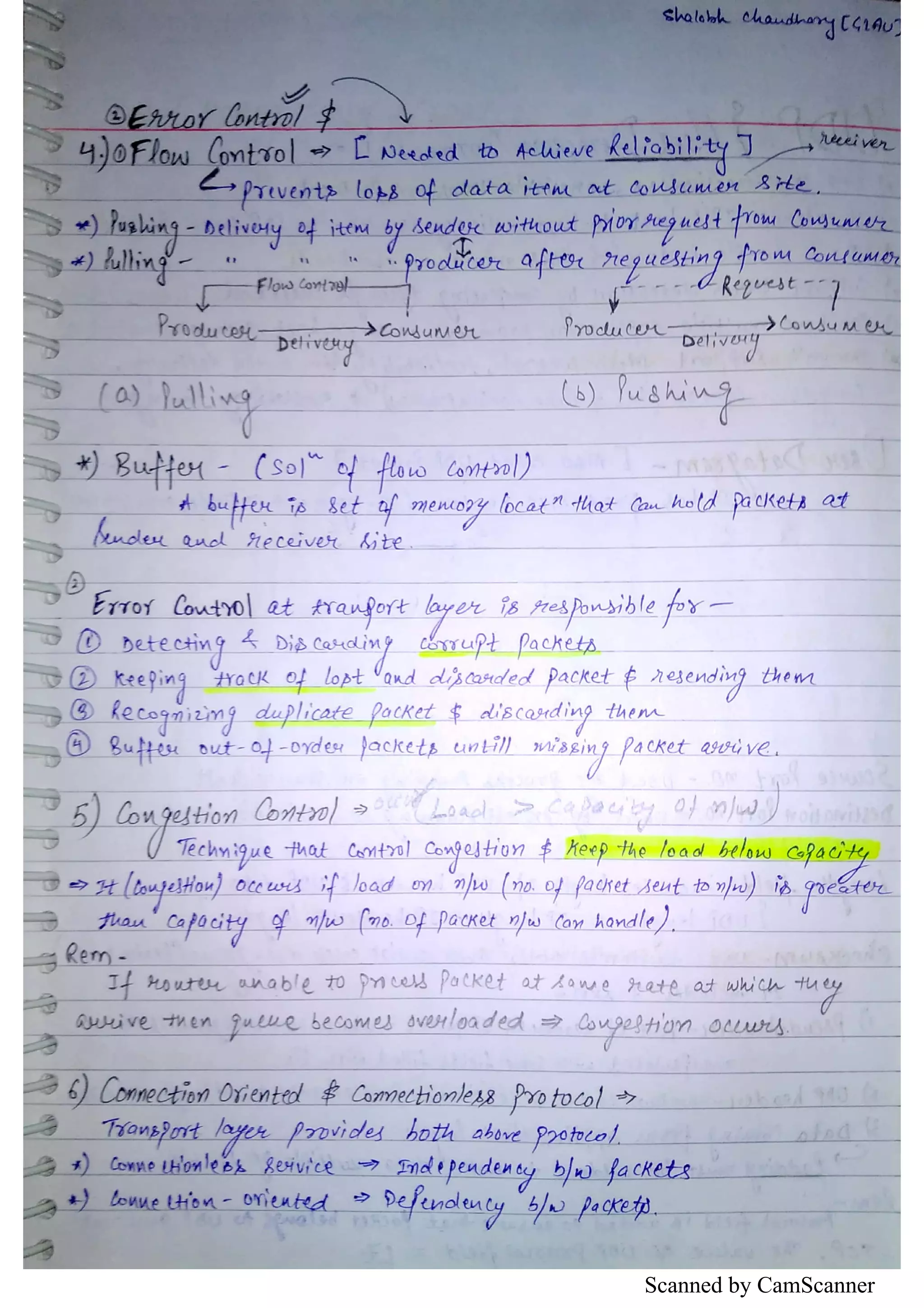 Data Communication And Networking Notes Pdf Computer Networking Computing