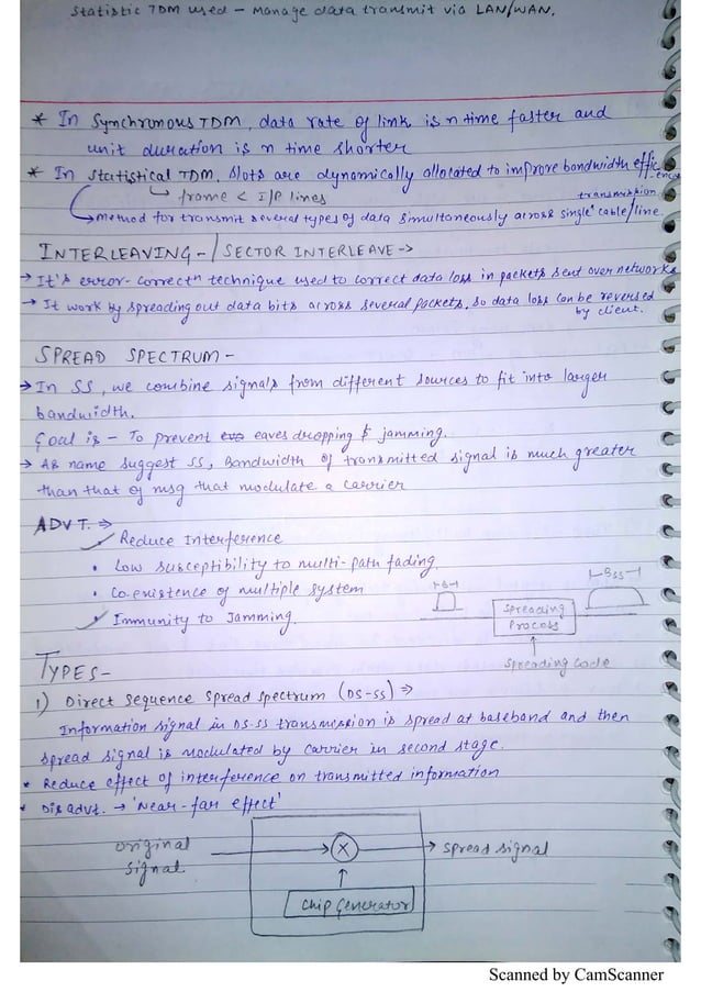Data Communication And Networking Notes Pdf
