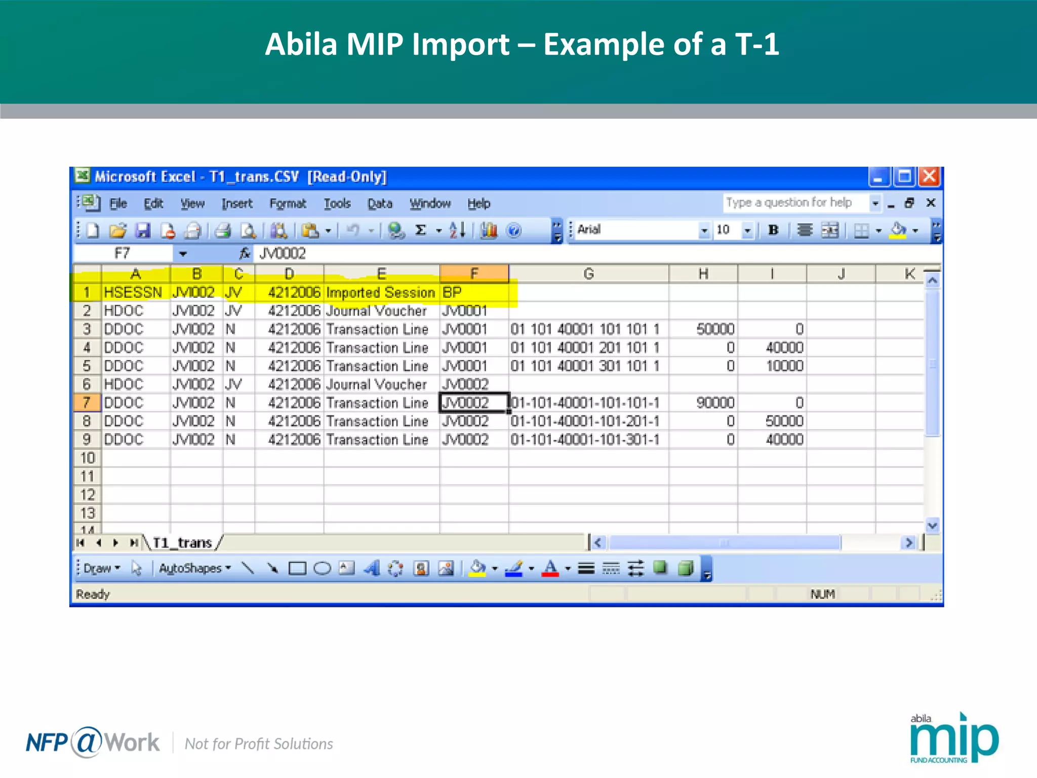 Importing and Exporting Data with Abila MIP | PDF