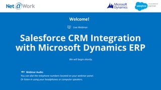 Salesforce CRM Integration with MS Dynamics ERP | PPT