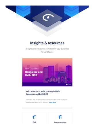 What is Vultr Used for? | PDF | Cloud Computing | Internet