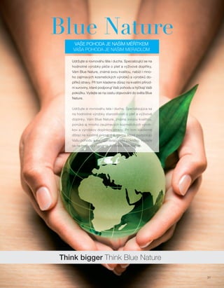 NWA katalog Blue Nature | PPT