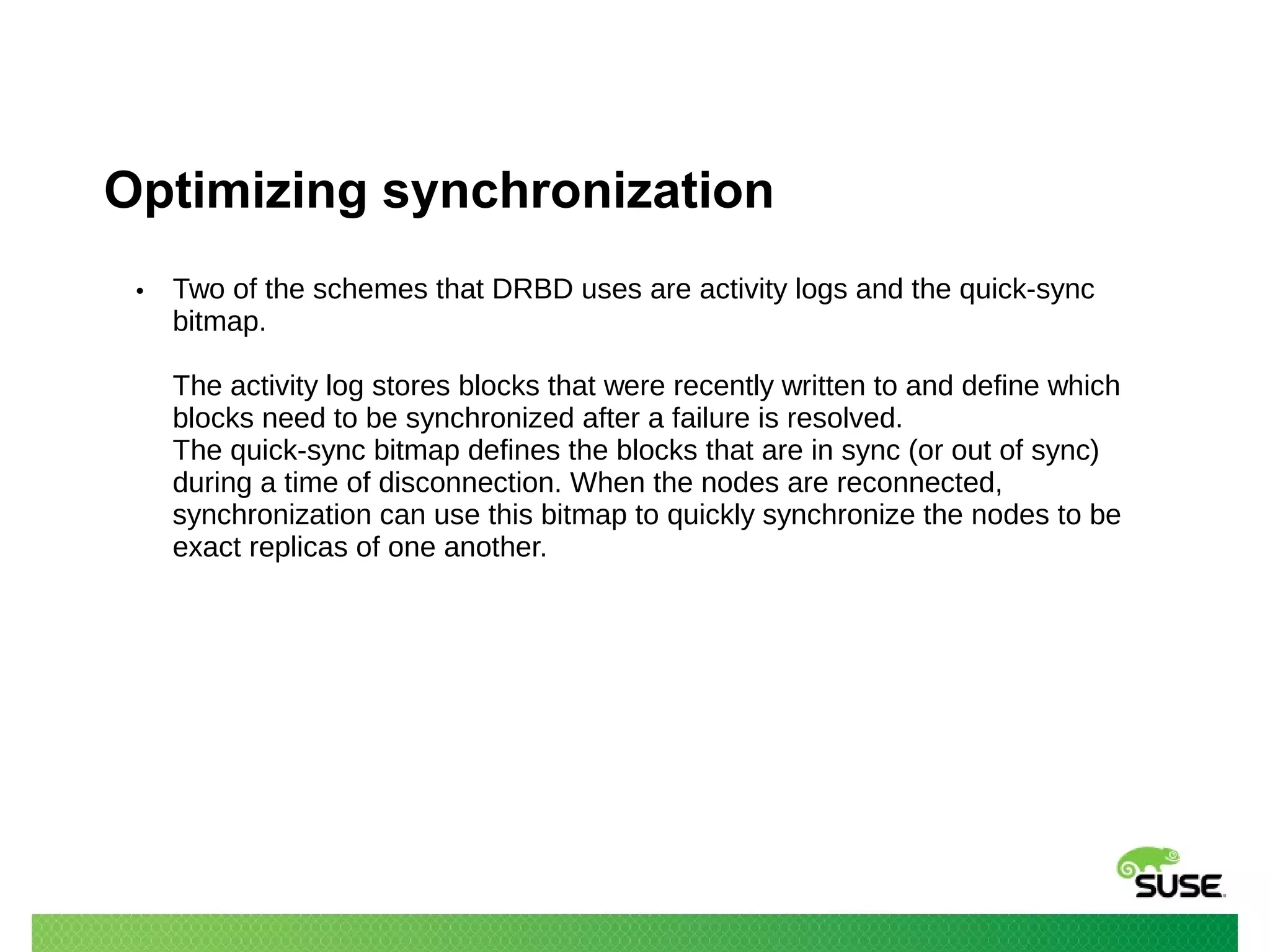 brief introduction of drbd in SLE12SP2 | ODP
