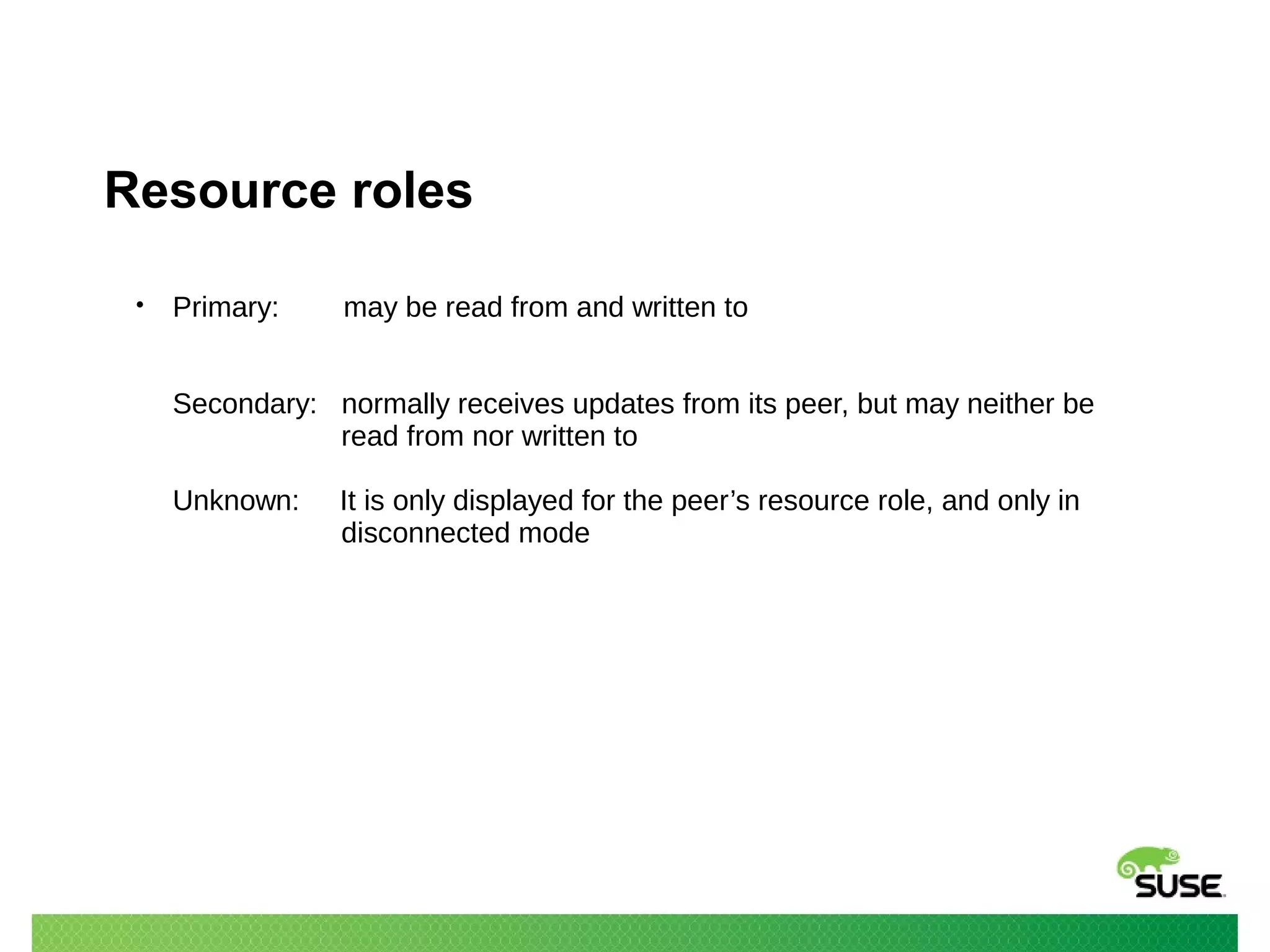 brief introduction of drbd in SLE12SP2 | ODP