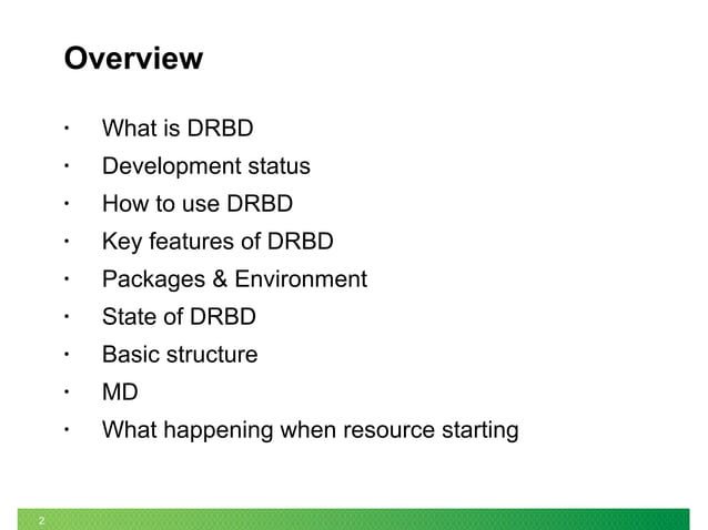 brief introduction of drbd in SLE12SP2 | ODP